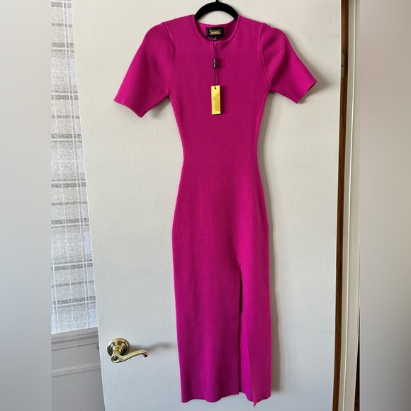 Alexia Admor | Dresses | Alexia Admor Pink Bodycon Dress | Poshmark